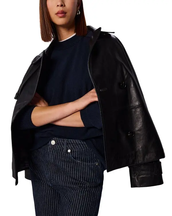 Whistles Cashmere Raglan Sleeve Sweater