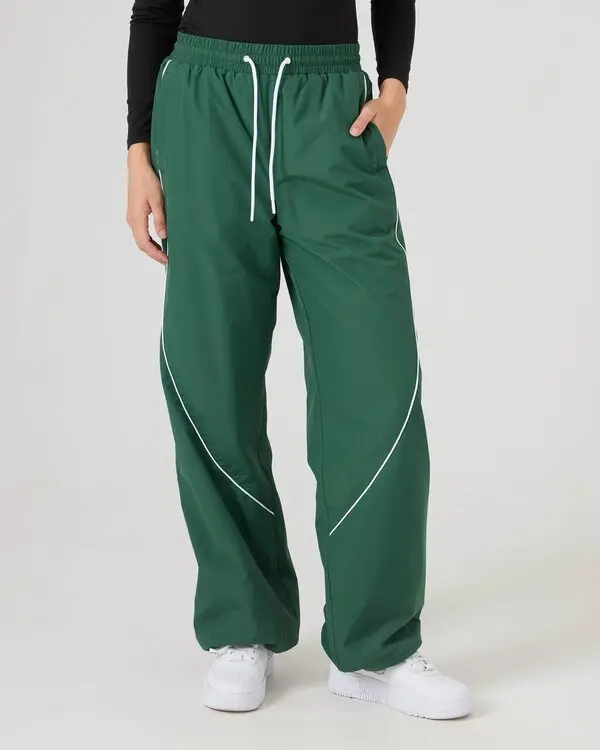 Roxy Stevie Parachute Pants - Dkgreen
