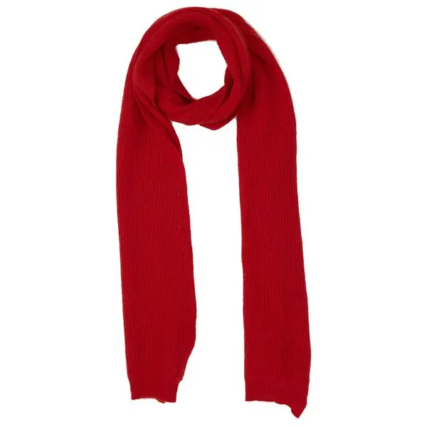 PERALUNA Nomi Cashmere Blend Scarf - Red