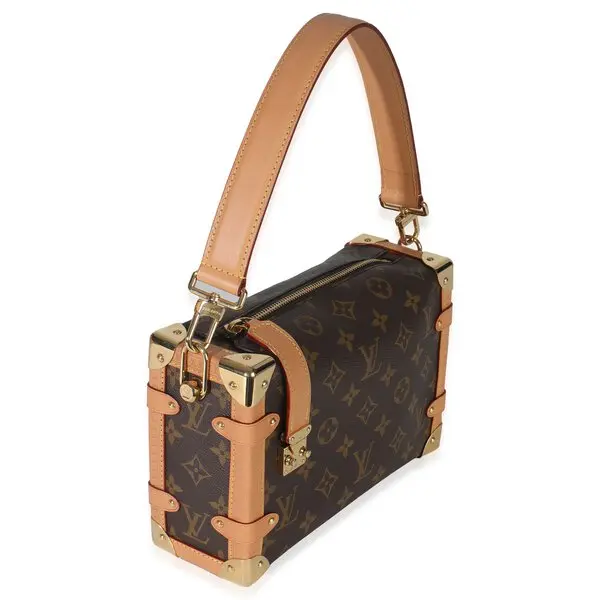 LOUIS VUITTON Monogram Canvas Side Trunk Mm