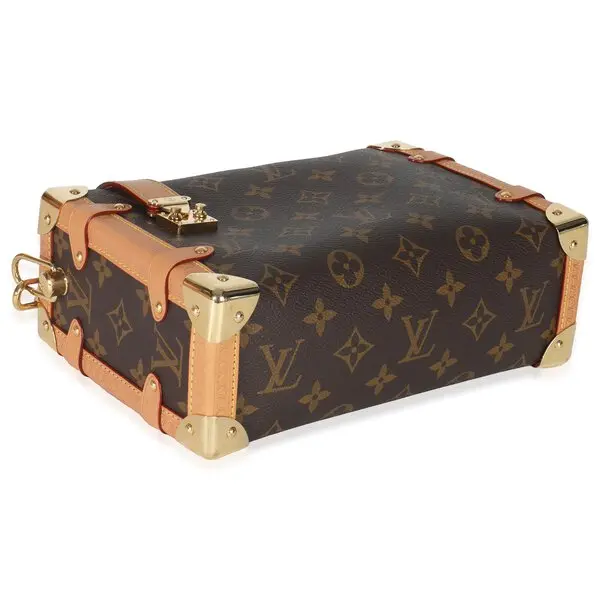 LOUIS VUITTON Monogram Canvas Side Trunk Mm