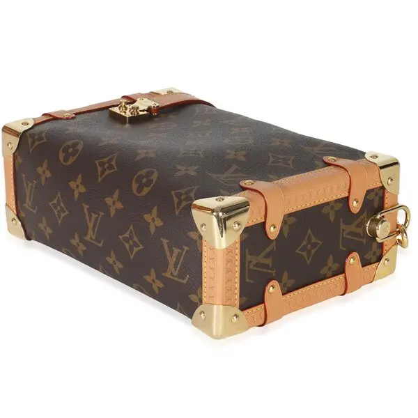 LOUIS VUITTON Monogram Canvas Side Trunk Mm