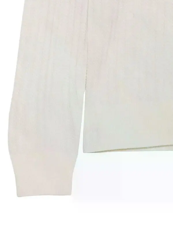 KANGRA Textured Long-sleeve Sweater