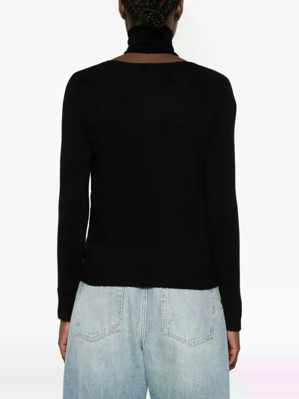 Gimaguas Cut-out Wrap-style Sweater