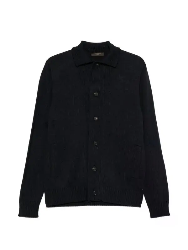 ZANONE Button-up Wool Cardigan