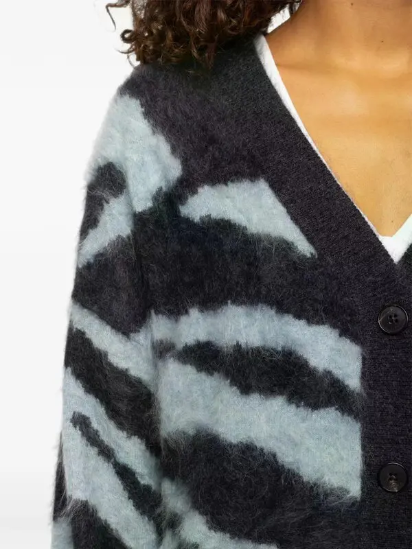 Zadig&Voltaire Arpa Cardigan 100% Cashmere - Grey