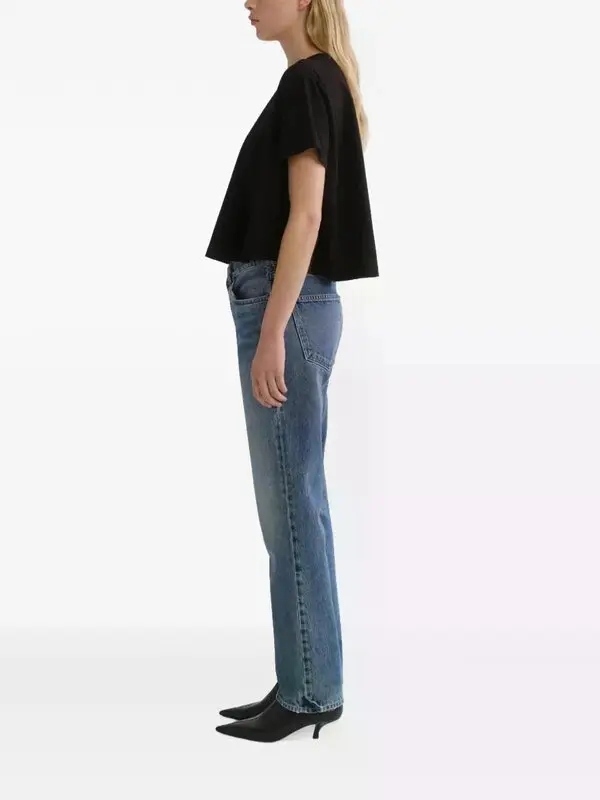 AGOLDE Lana Faded-effect Jeans
