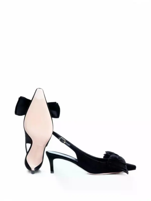 Roberto Festa Bow-detail Slingback Pumps