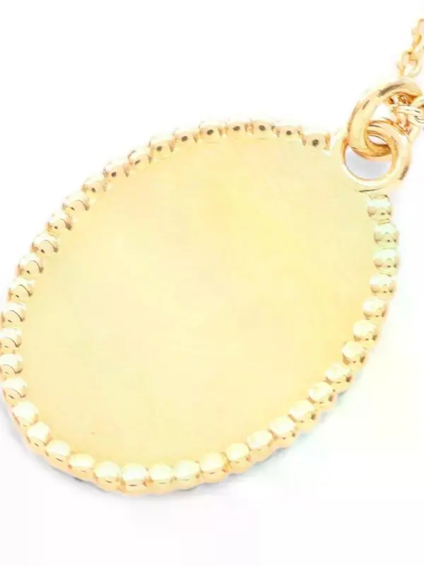 Celine 2020s Triomphe-medal Necklace