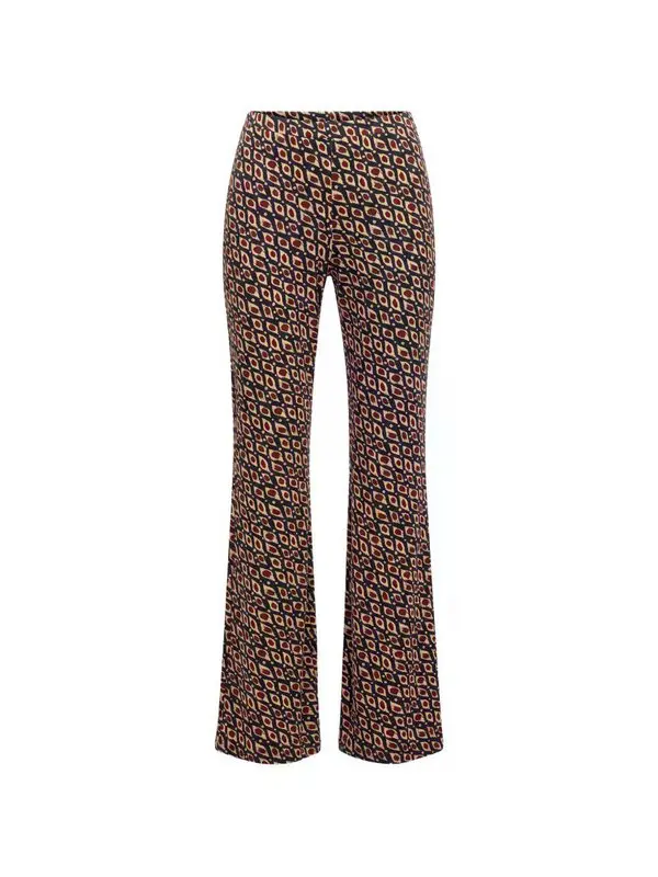 Diane Von Furstenberg Brooklyn Flared Trousers