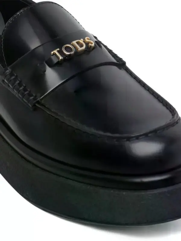 TOD'S Logo-plaque Platform Loafers
