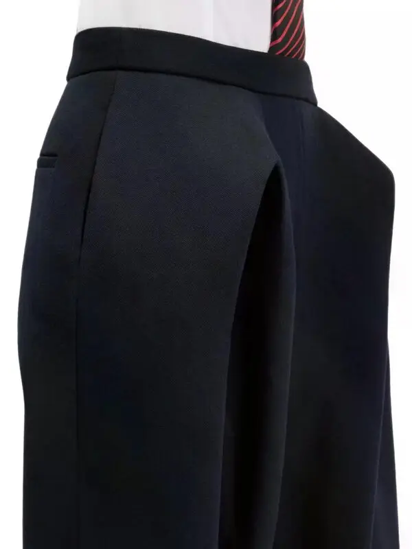 JEAN PAUL GAULTIER Pleated Straight-leg Trousers