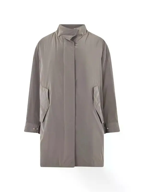 MOORER Keira-os Concealed-fastening Raincoat