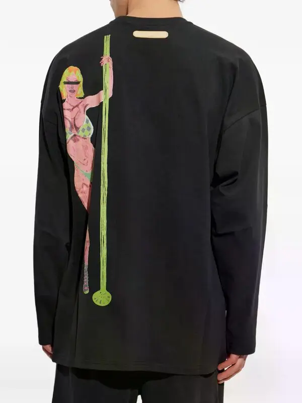 PDF Graphic-print Long-sleeve Sweatshirt