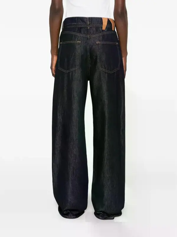 DARKPARK Drawstring Wide-leg Jeans