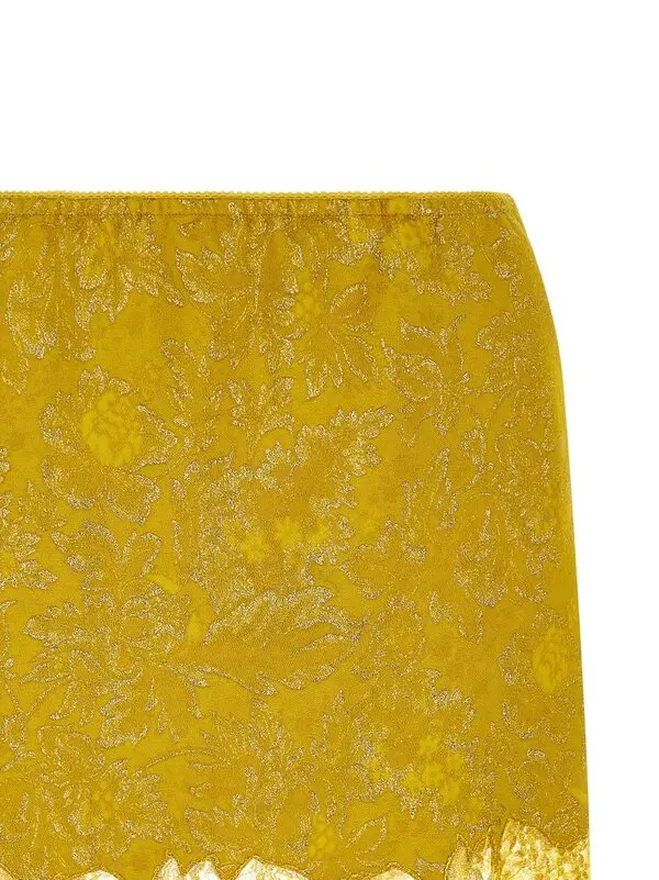 Saint Laurent Barocca' Skirt - Yellow