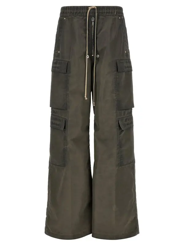 Rick Owens Double Cargo Jumbo Belas' Pants - Gray