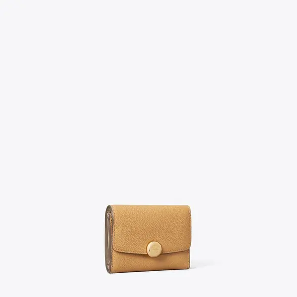 Tory Burch Romy Flap Wallet - Tiramisu