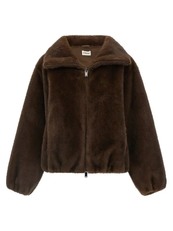 P.a.r.o.s.h Pulse26' Bomber Jacket - Brown