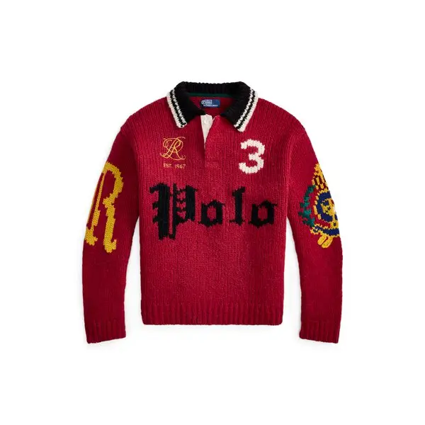 Ralph Lauren Relaxed Fit Polo-collar Sweater