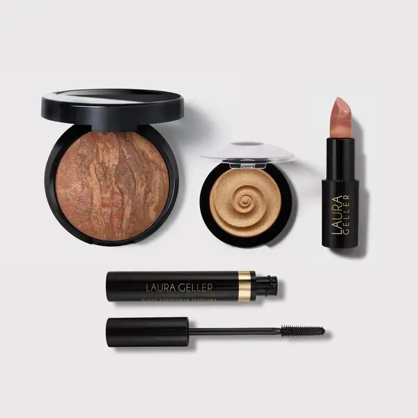 Laura Geller Beauty Holiday Glow Full Face Makeup Kit - Deep
