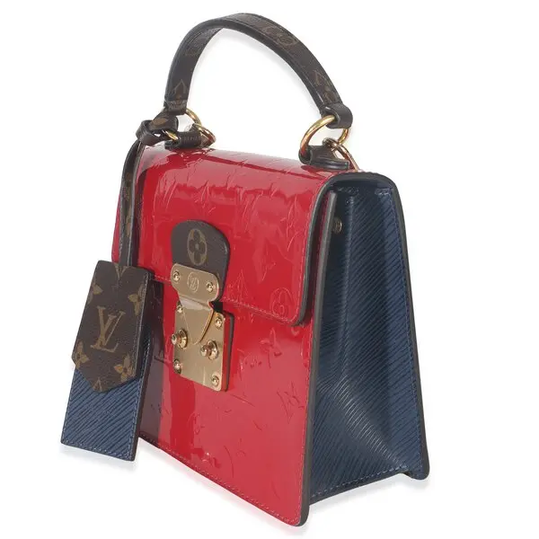 LOUIS VUITTON Scarlet Monogram Vernis Epi Spring Street