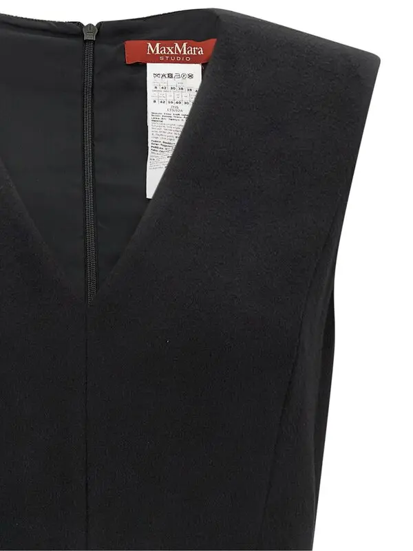 Max Mara Curva' Dress - Black