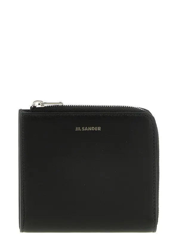 JIL SANDER Nappa Wallet - Black