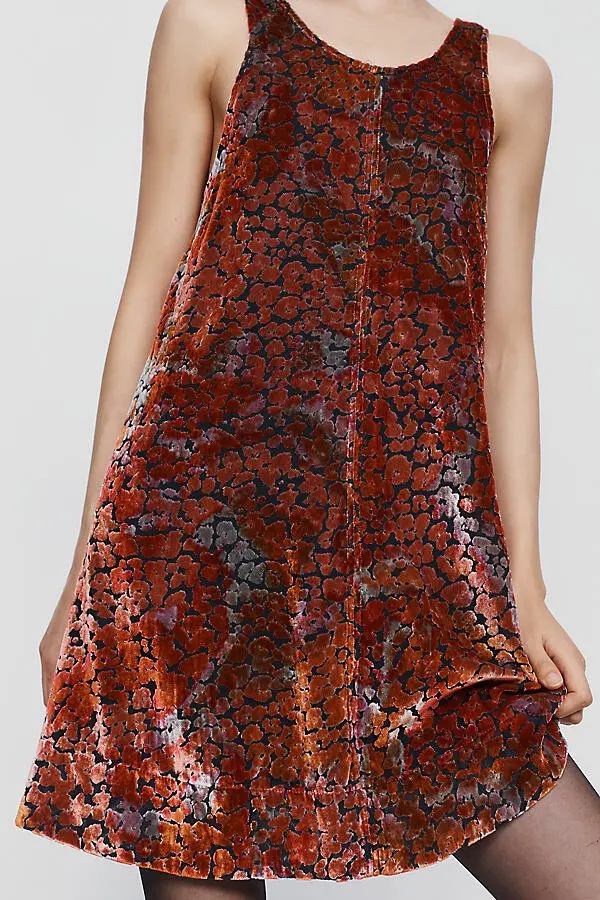 Maeve Keiko Velvet Mi Dress