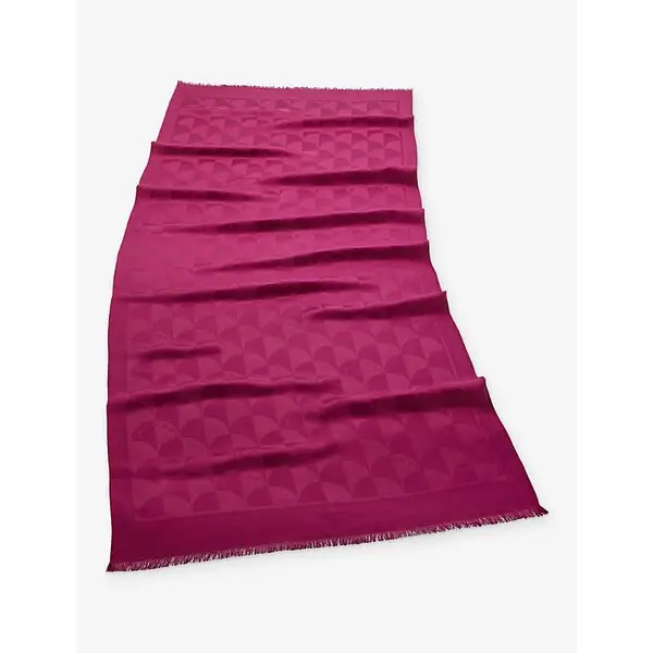 BVLGARI Calla Maxi Silk And Wool Stole