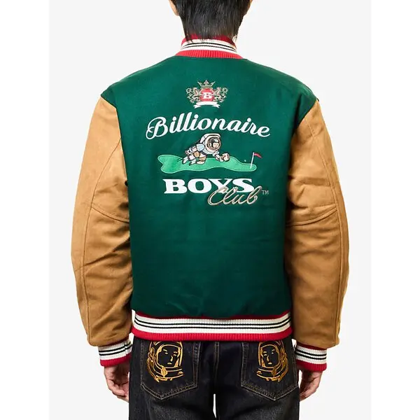 BILLIONAIRE BOYS CLUB Astro Golf Club Wool-blend Jacket