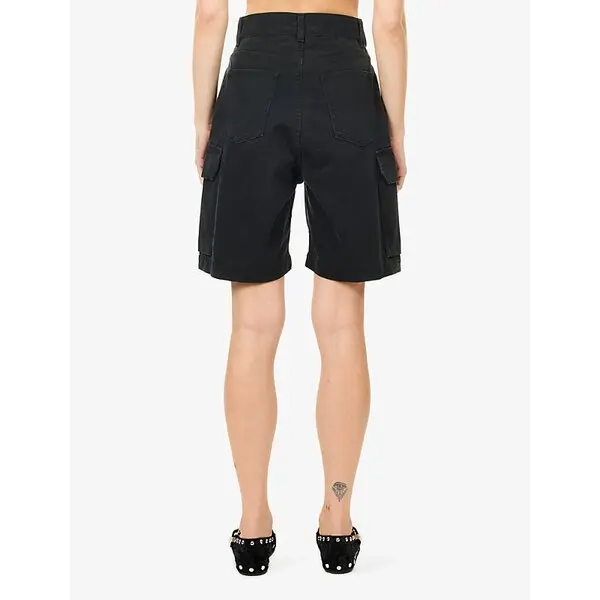 JW Anderson Twist Patch-pocket Cotton Shorts