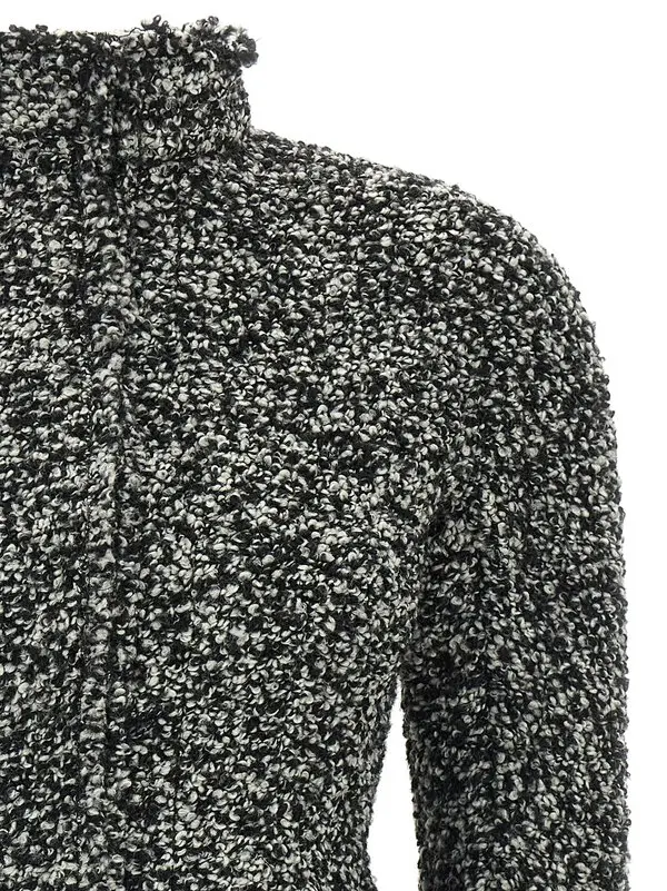 Alberta Ferretti Bouclé Blazer