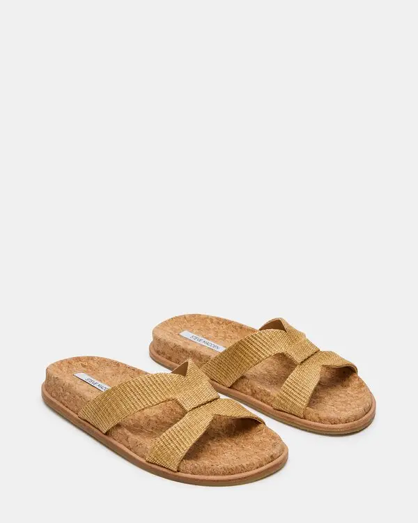Steve Madden Marilu Cork Mule Sandals