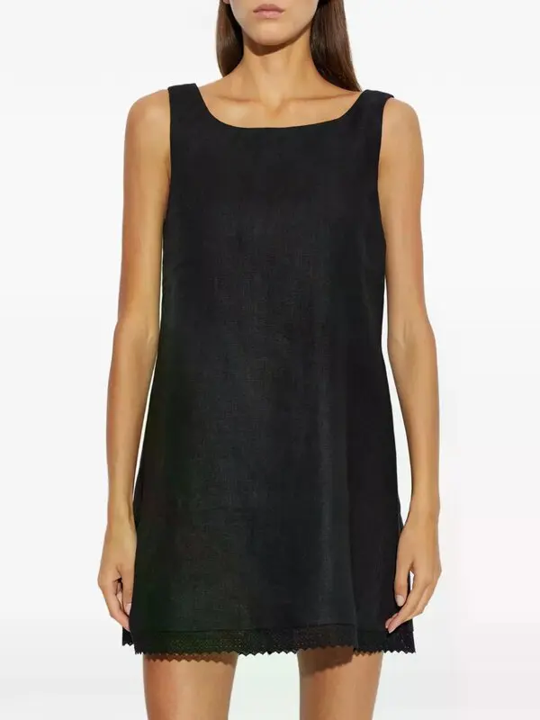 Posse Alfie Lace-trim Mini Dress