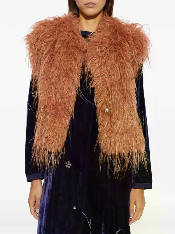 FORTE_FORTE Faux-fur Vest