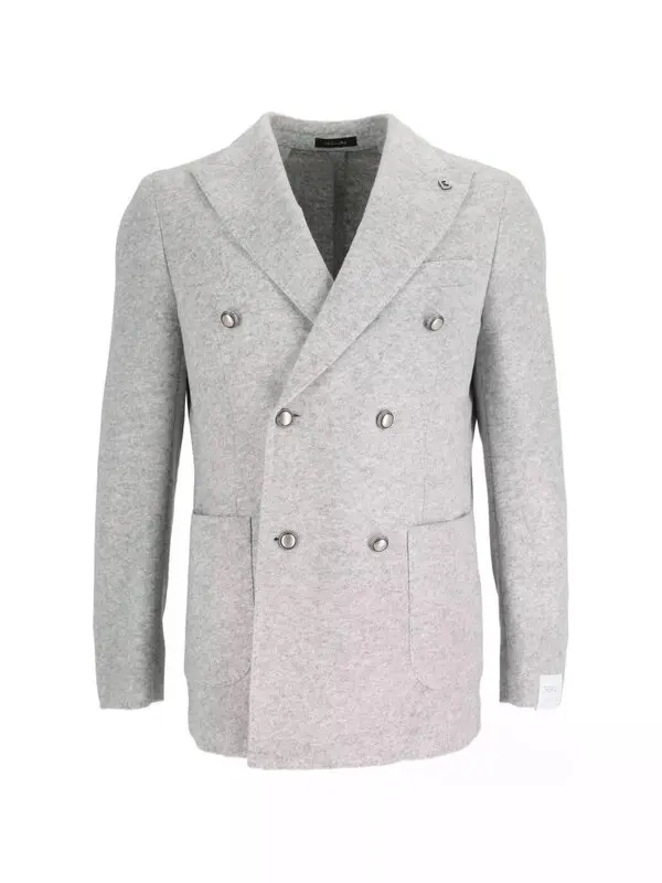 BRERA Double-breasted Peak-lapel Blazer
