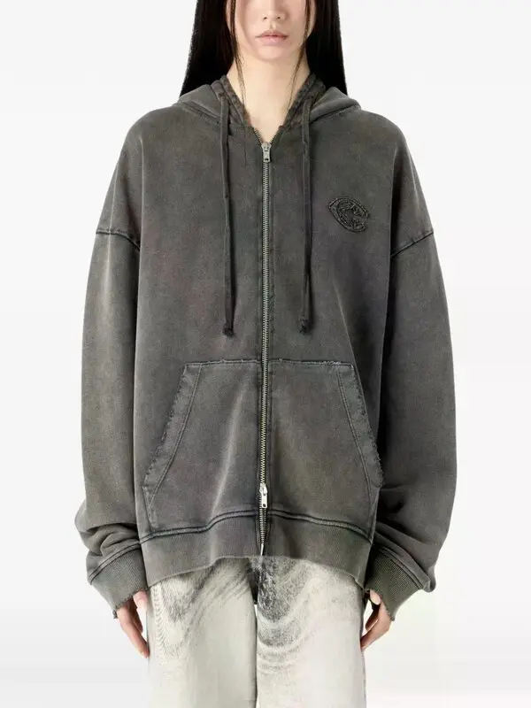 Camper Logo-patch Zip-up Hoodie