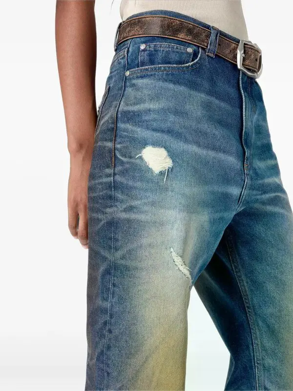 Camper Distressed Faded-effect Jeans