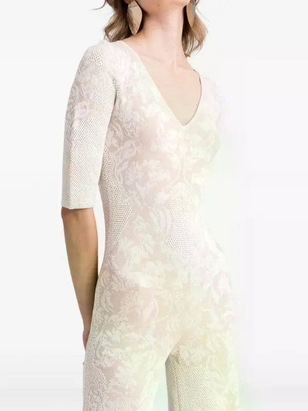 GEMY MAALOUF Patterned Jumpsuit