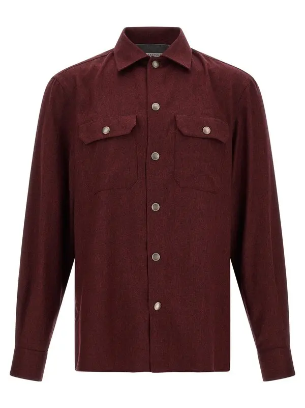 Brunello Cucinelli Flannel Overshirt