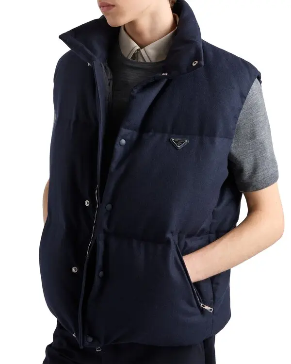 Prada Re-wool Down Vest