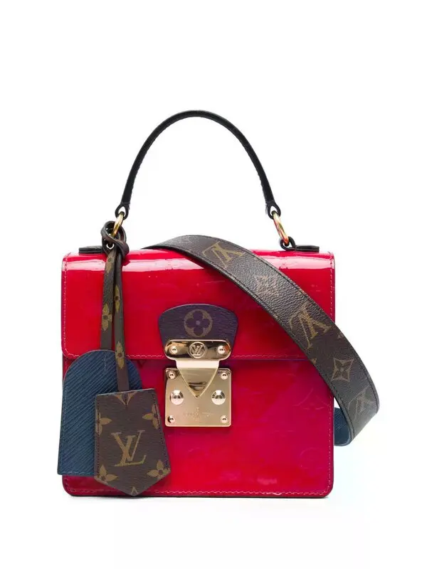 LOUIS VUITTON 2020 Monogram Vernis Spring Street Satchel