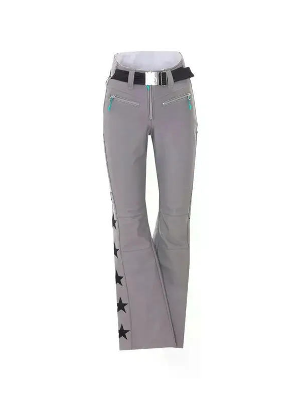 JETSET Tiby Star-print Belted Ski Pants - Grey