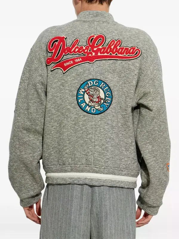 Dolce & Gabbana Fleece Bomber Jacket