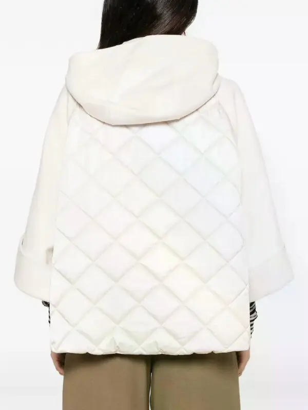 Liu Jo Quilted-panel Hooded Jacket