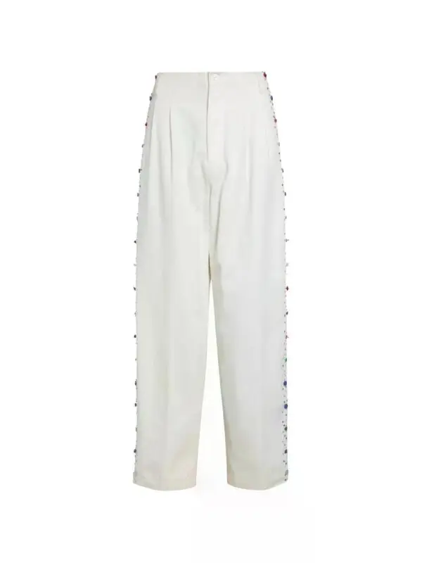 BODE Button Jar Pleated Trousers