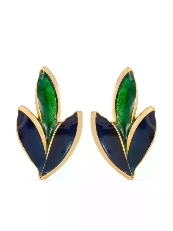 SUSAN CAPLAN 1980 Rediscovered Post-back Earrings