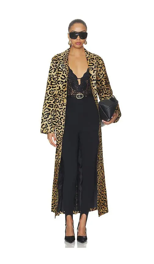 ZUT Olympia Trench Coat In Brown