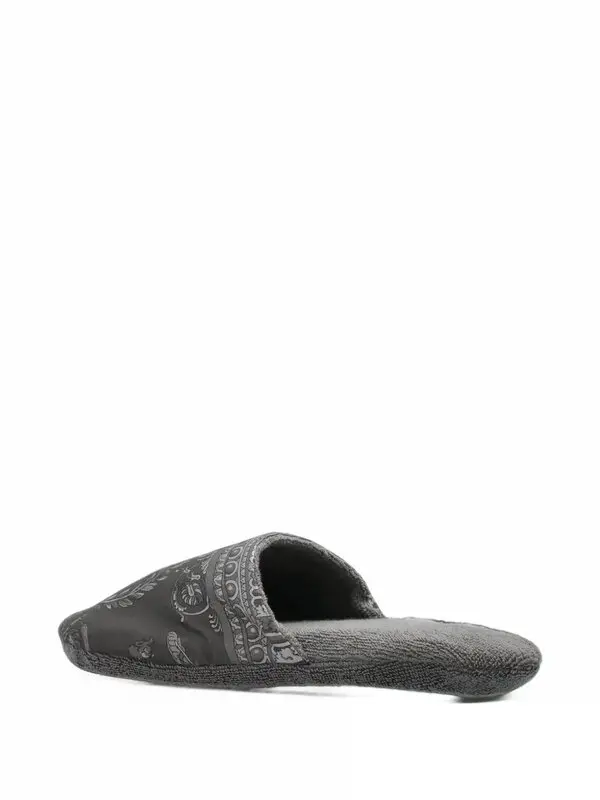Versace Medusa-print Slippers